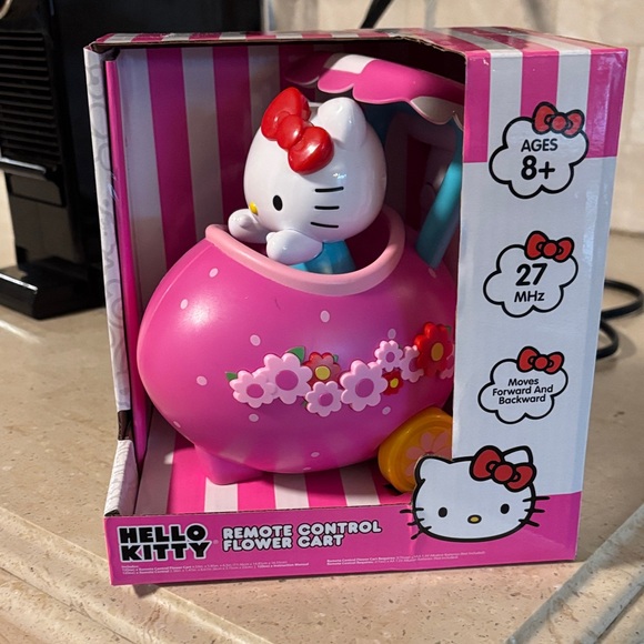 Hello Kitty | Toys | Hello Kitty Pink Floral Remote Control Cart | Poshmark